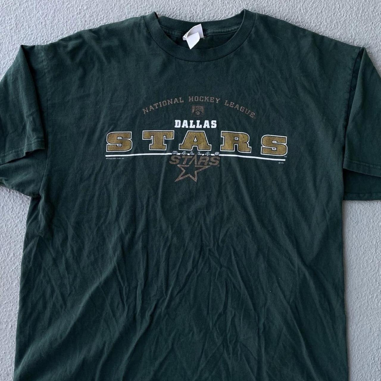 Vintage Dallas Stars T-Shirt - Depop