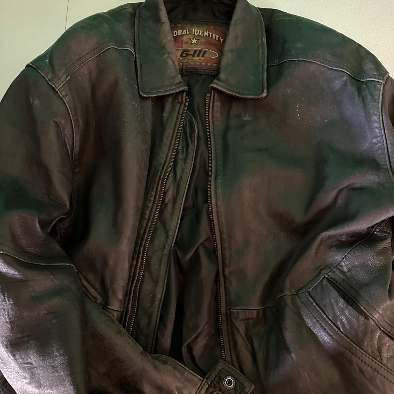 Global Identity bomber Jacket MEDIUM/MEDIUM - Depop