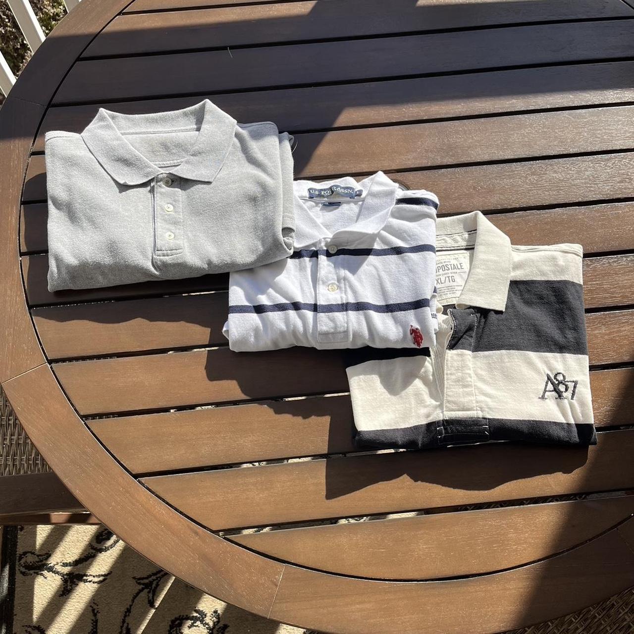 VINTAGE POLO SHIRT BUNDLE * Aeropostale XL other 2... | Depop