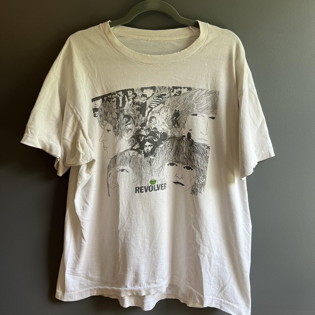 RARE Vintage 90s Revolver shirt with "Apple Records"... - Depop