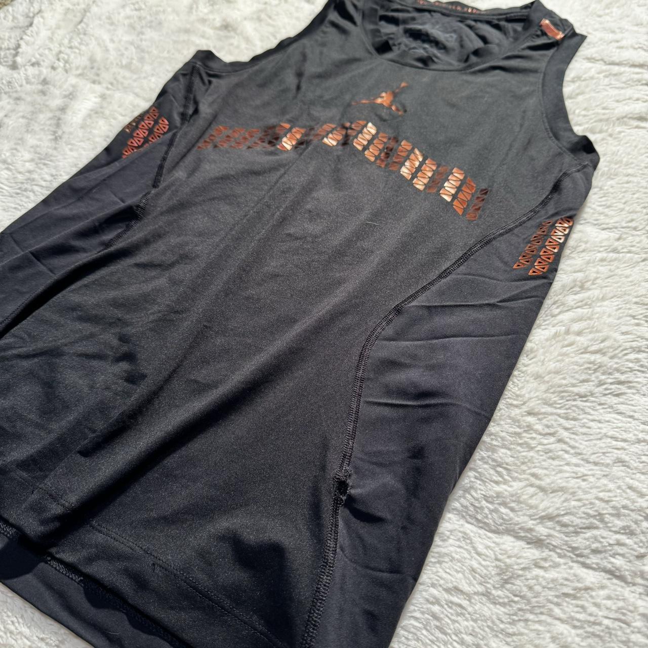 Nike Air Jordan Training Dri-Fit Compression Tank... - Depop