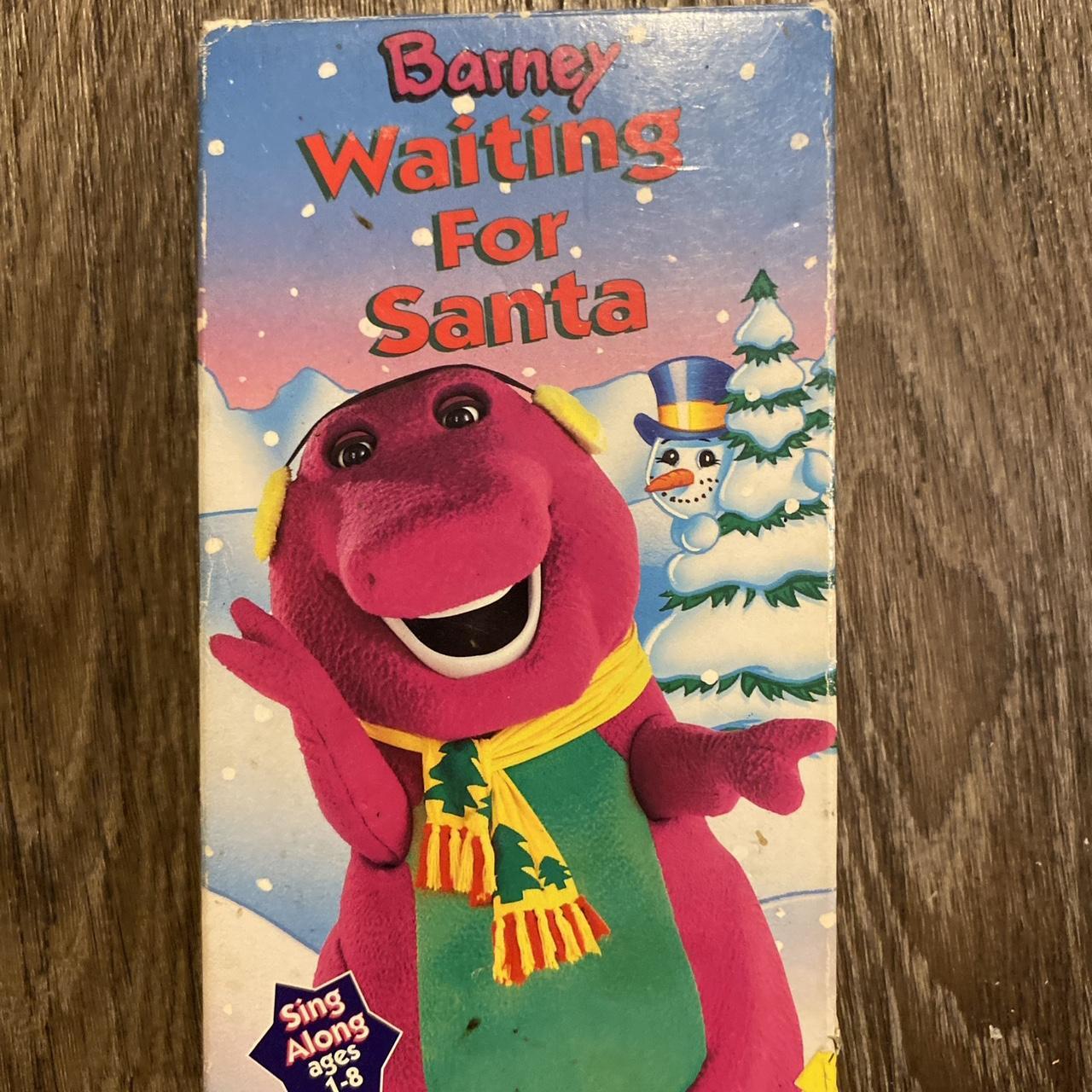 Barney Waiting For Santa Vhs [Sing along] 1992... - Depop