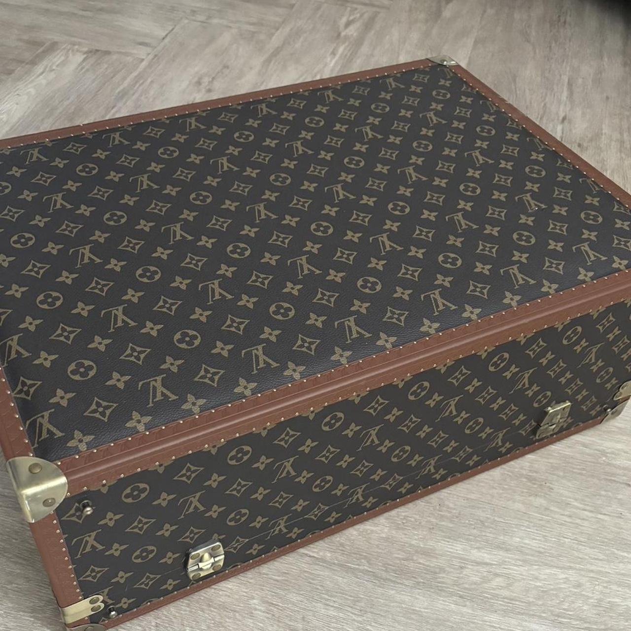 Louis Vuitton Alzer Hard Trunk 70cm Brown... - Depop