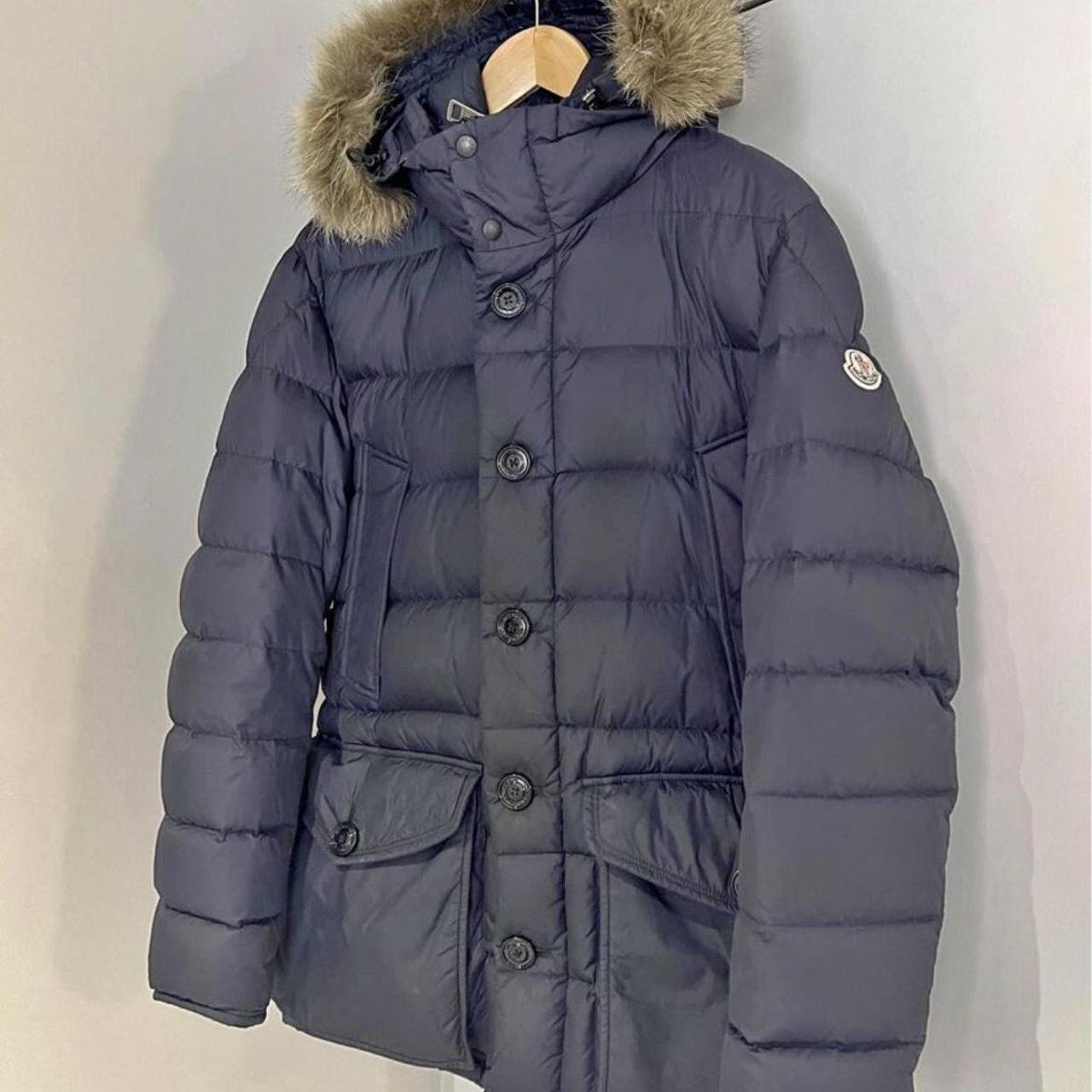 Men’s moncler coat good condition selling as to... - Depop
