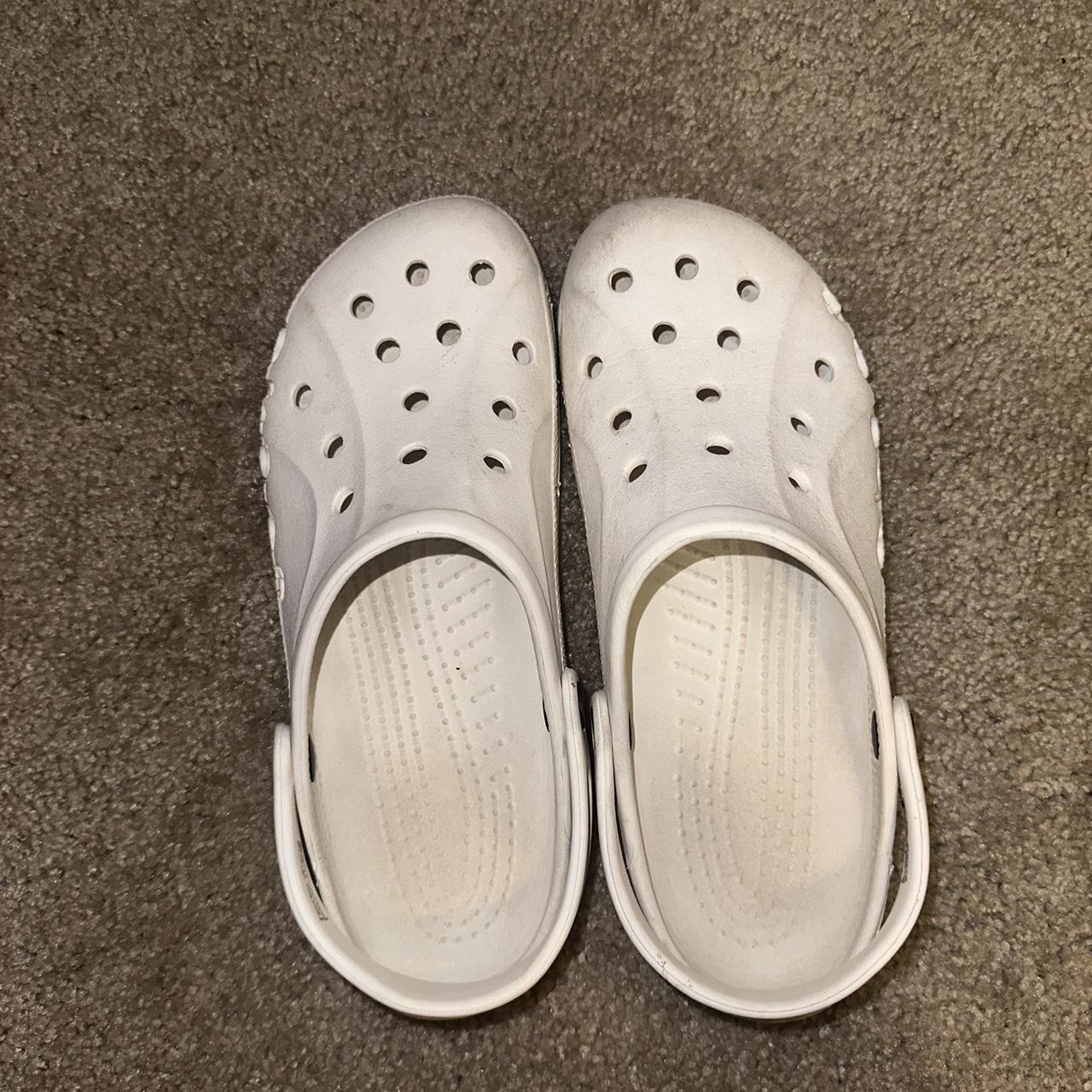 crocs, slightly worn - Depop