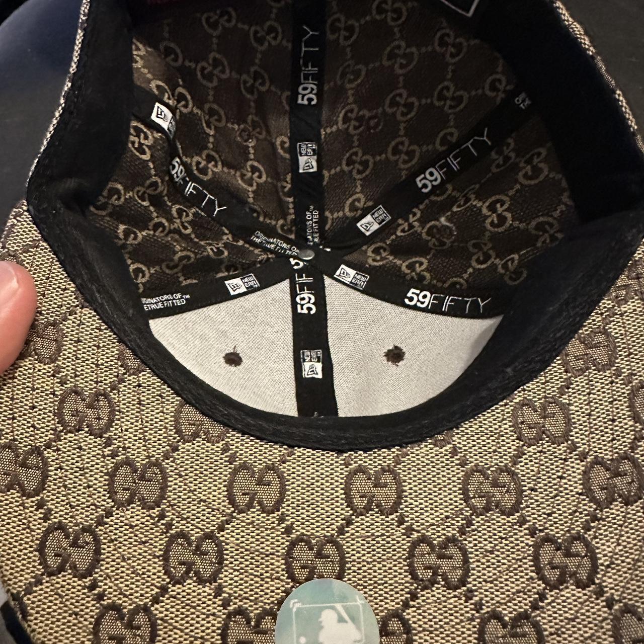 New York Yankee gucci x new era vintage cap!! Rare... - Depop