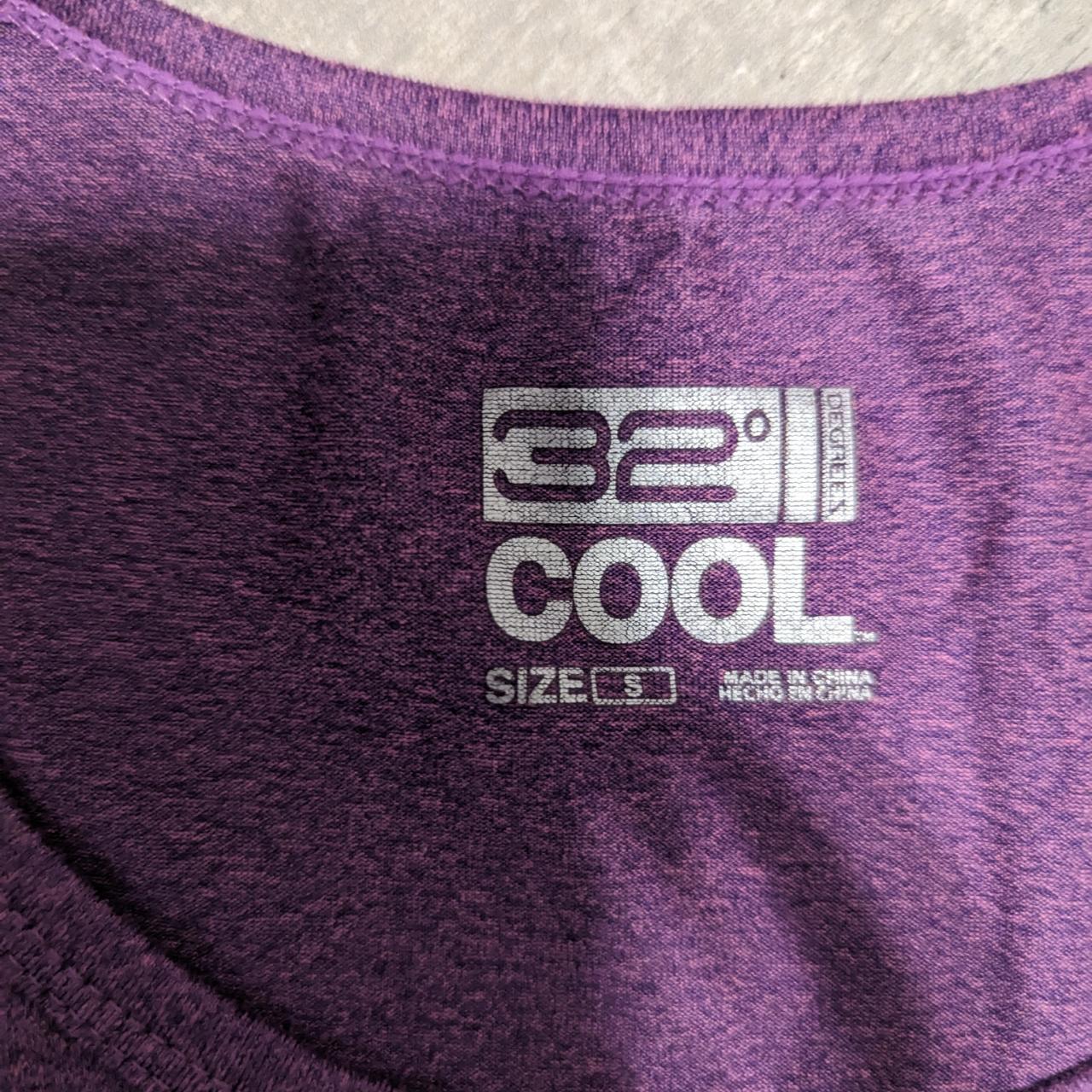 Size small 32 degree cool t-shirt, sweat wicking, in... - Depop