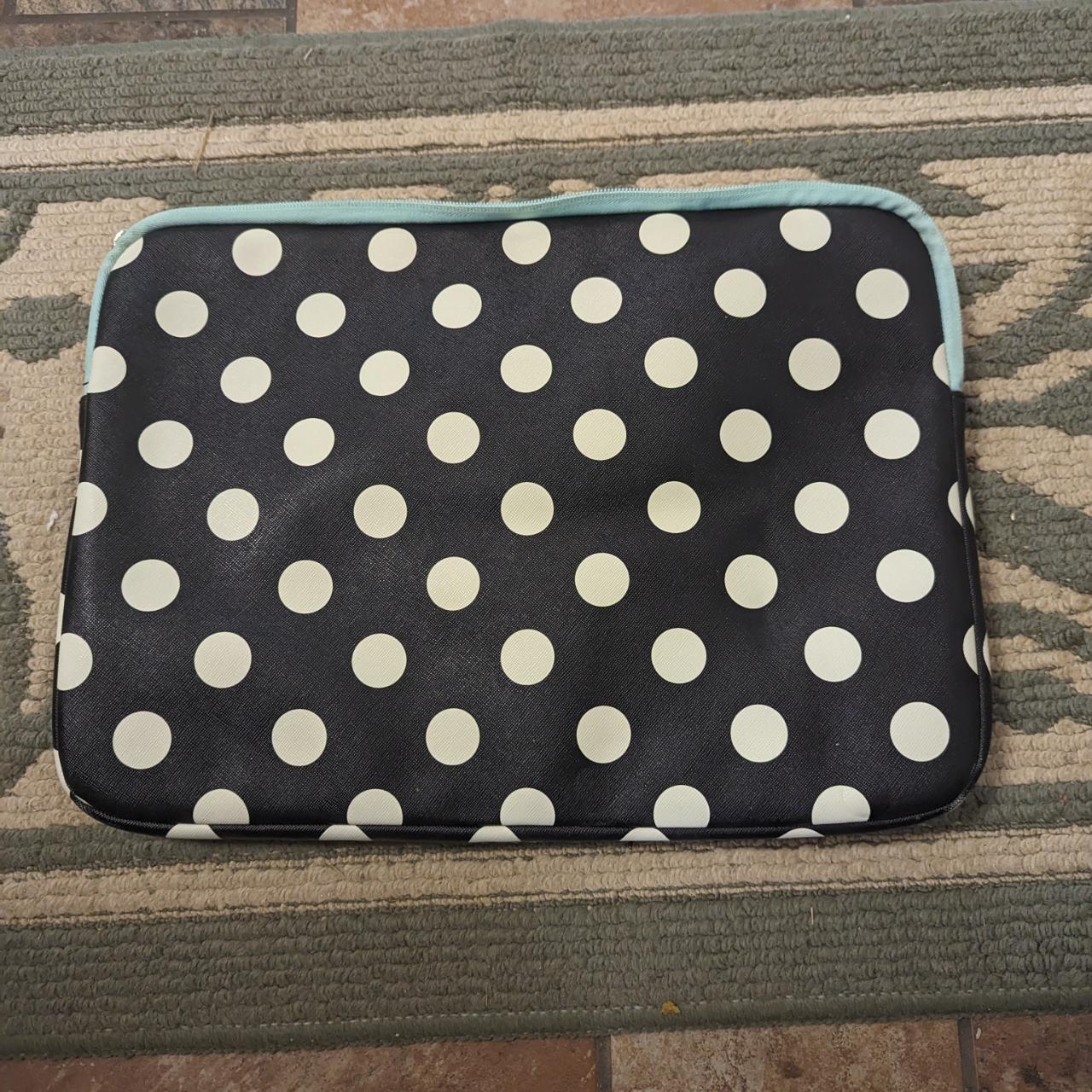 Studio C laptop carrying case. Black with white... - Depop