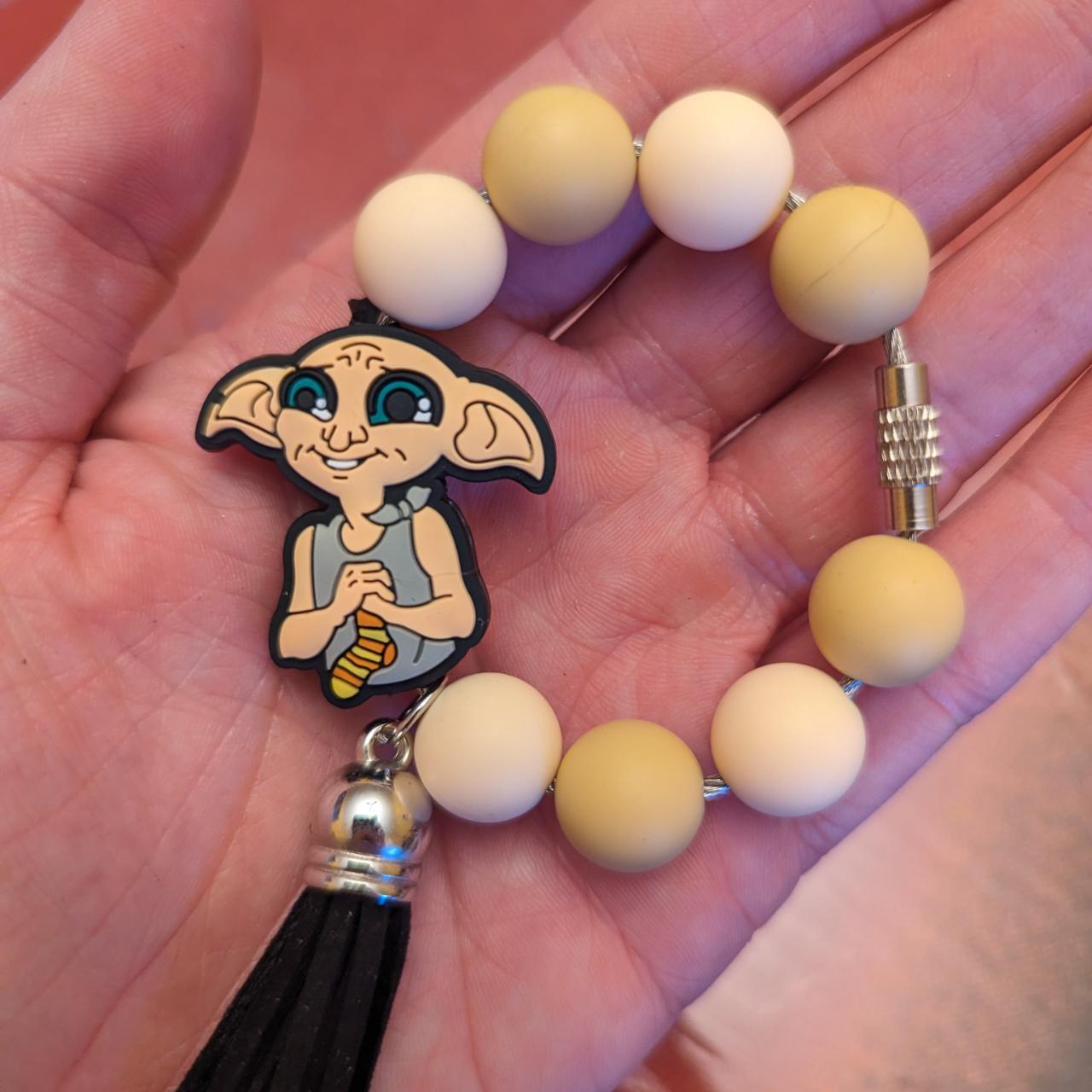 Dobby from harry potter cup charm, handmade, smoke... - Depop