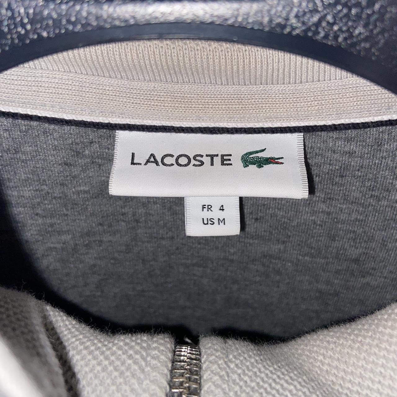 Lacoste half zip turtle neck, has pockets either... - Depop