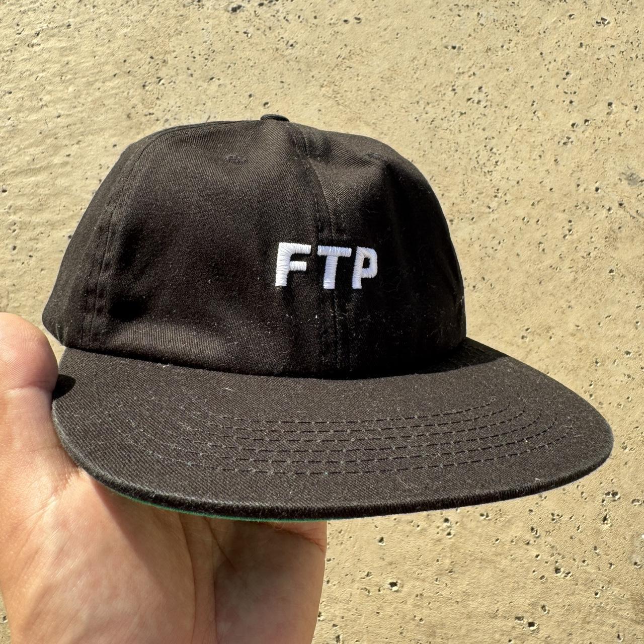 FTP hat black and white cap Check photo for strap... | Depop