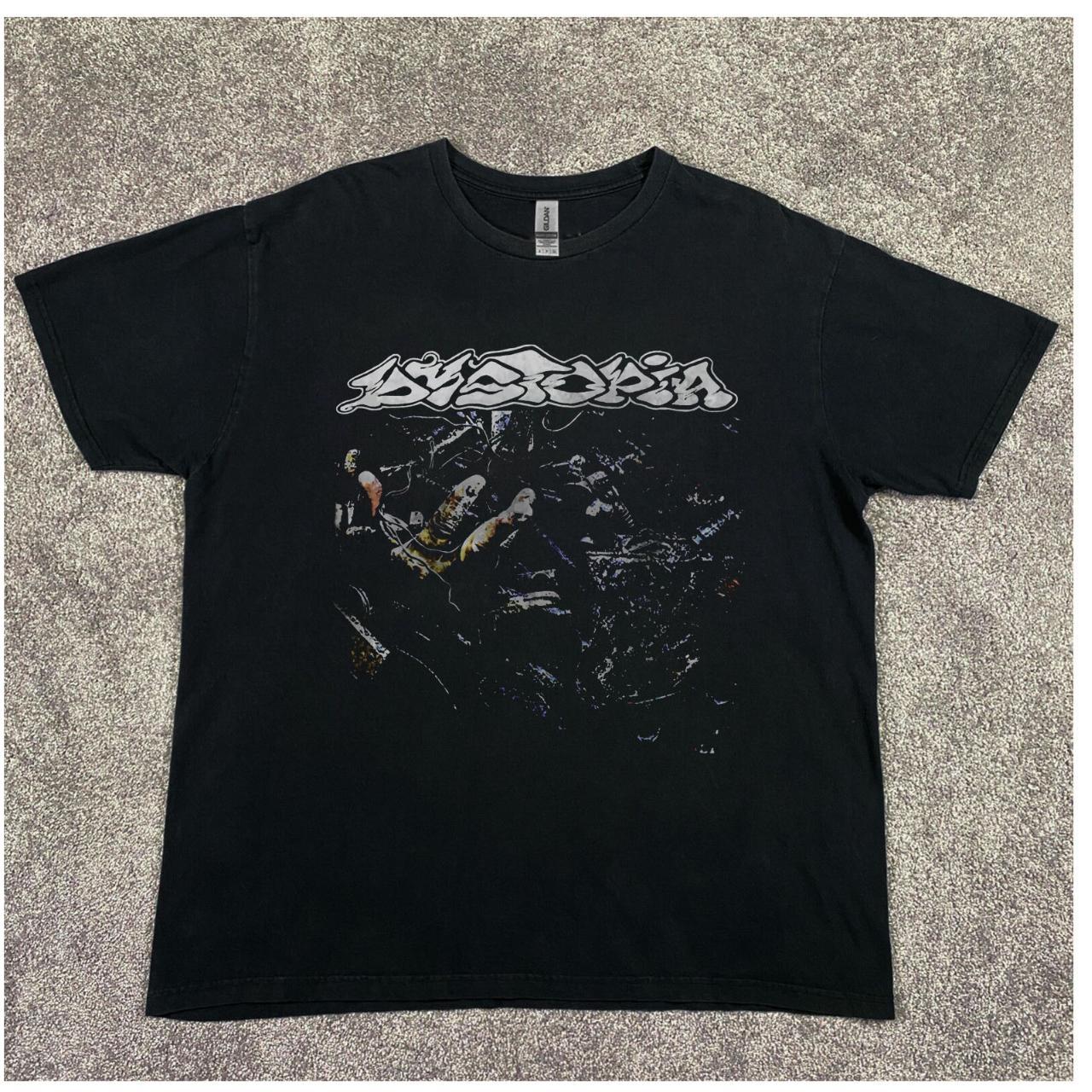 dystopia t shirt shirt Gildan - Heavy Cotton T... - Depop