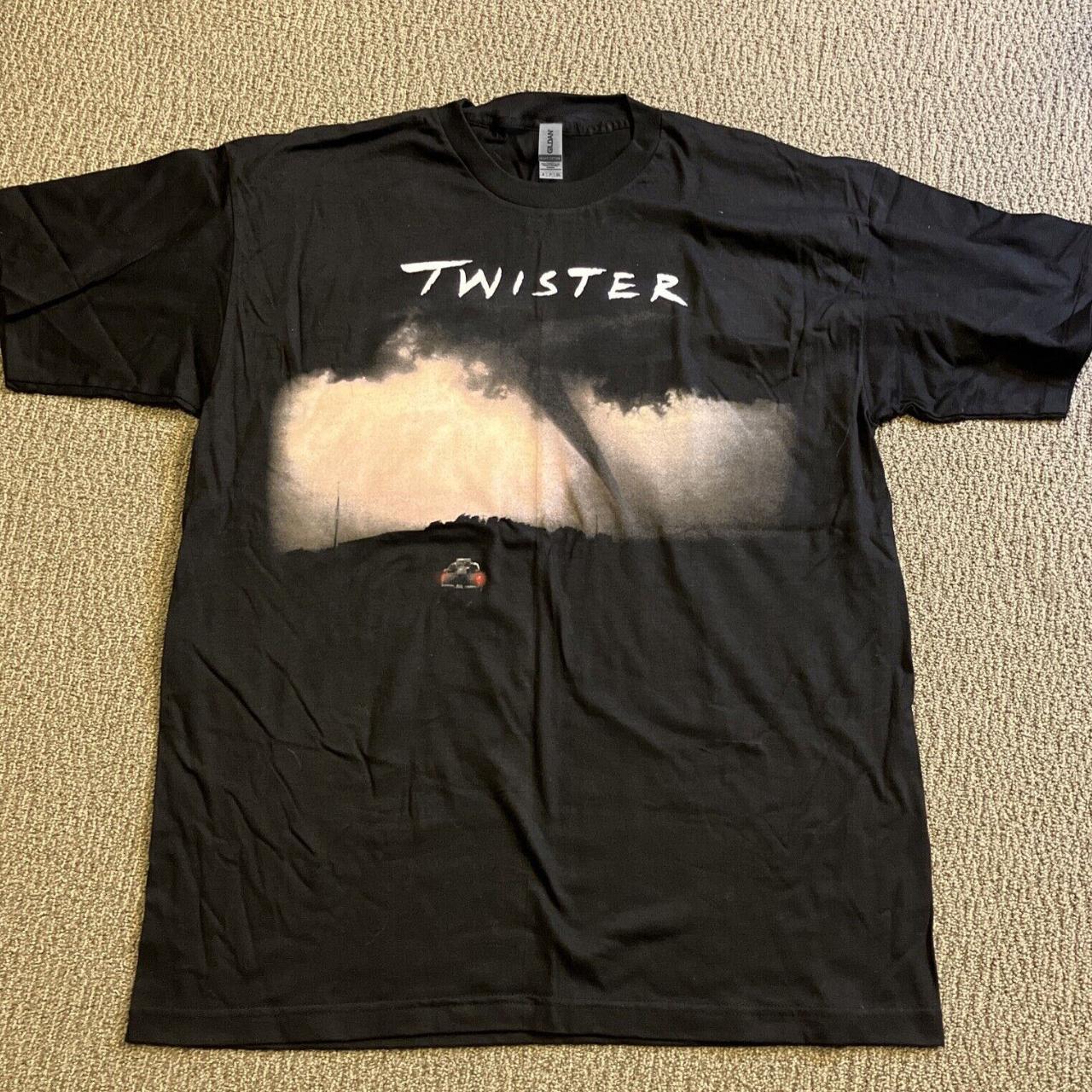 1996 Twister Movie Promo T-Shirt T SHIRT INFO: ... - Depop