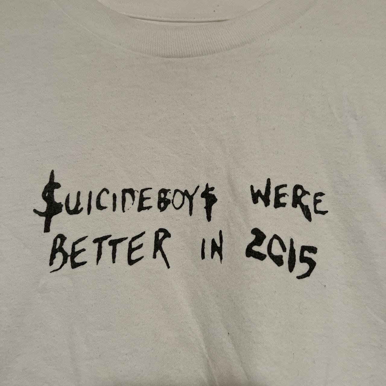 $uicideboy$ were better in 2015 tee #ftp #g59 - Depop