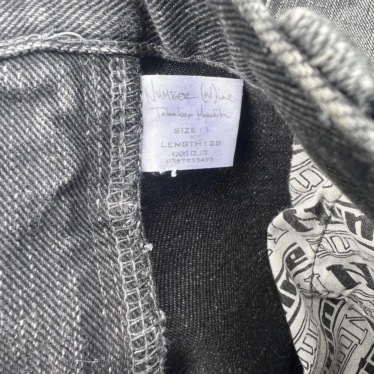 SS04 Number Nine Double Pocket Pain Denim • Size... - Depop