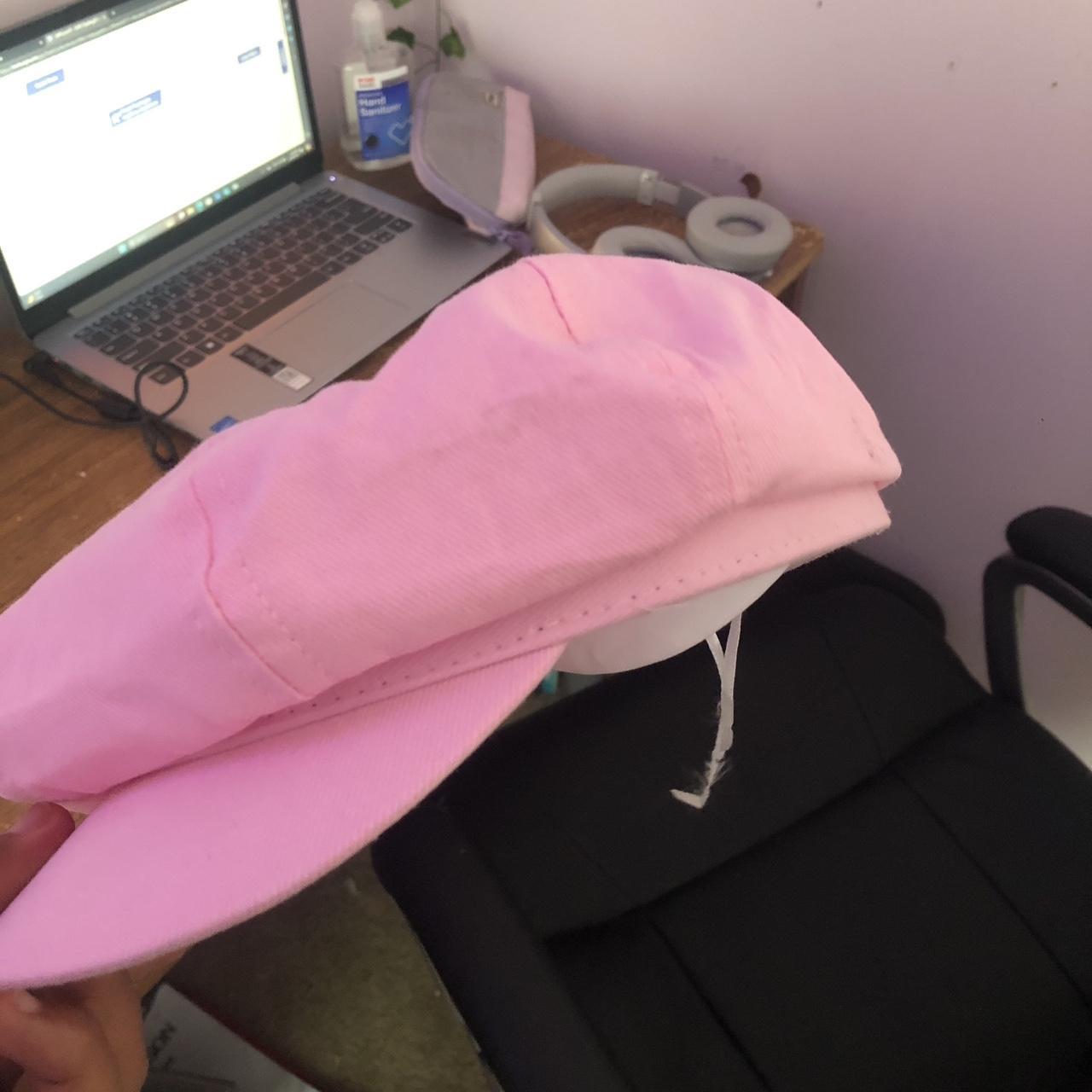 Y2k pink 2000s hat - Depop