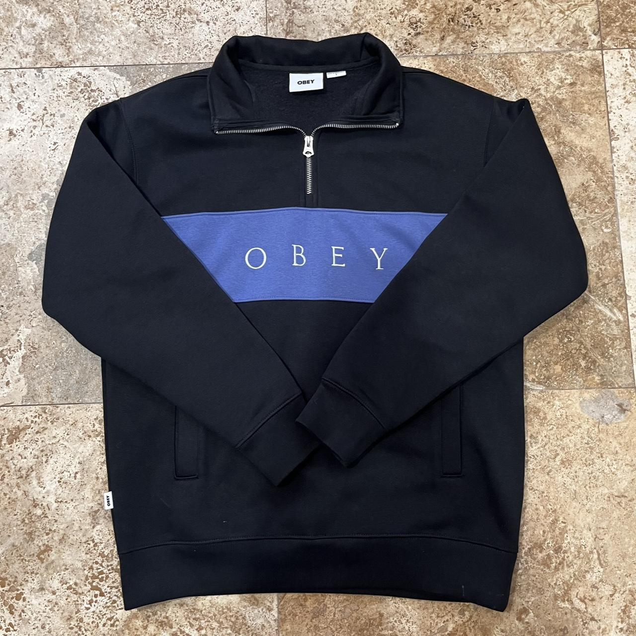 Obey Tech Heavyweight sweater shoot offers will... - Depop
