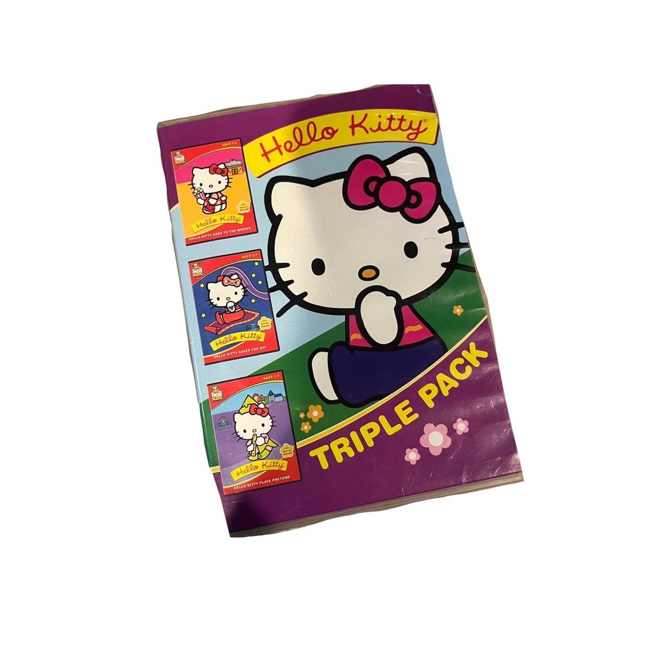 Hello kitty DVDs 3 pack Hello kitty plays pretend,... - Depop