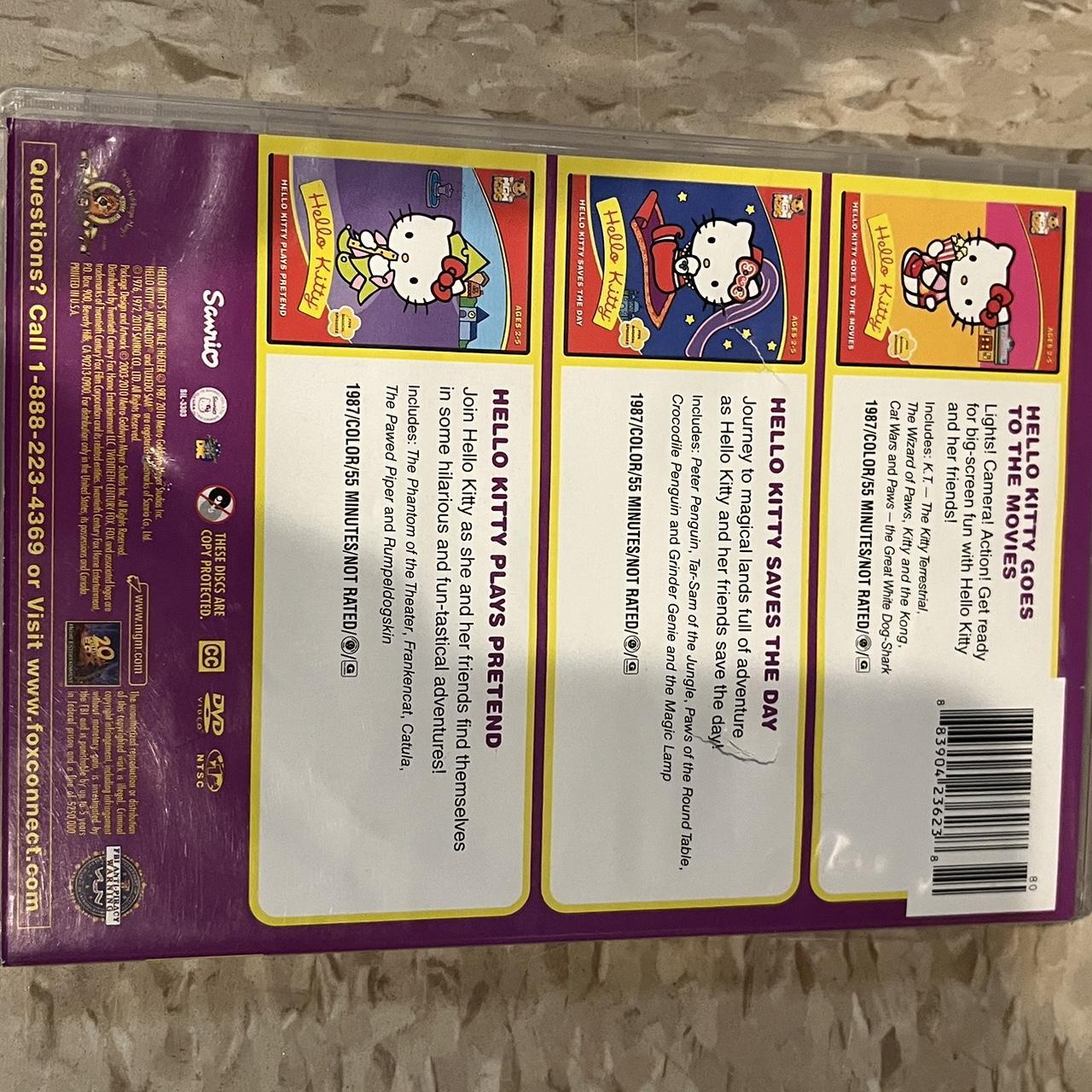 Hello kitty DVDs 3 pack Hello kitty plays pretend,... - Depop