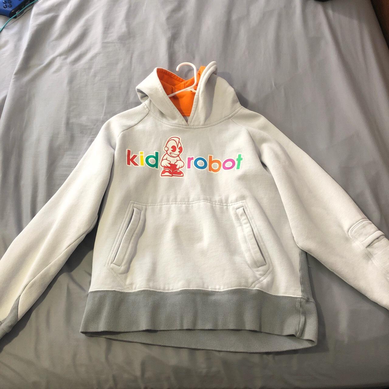Kid Robot Hoodie Size: M DM for... - Depop