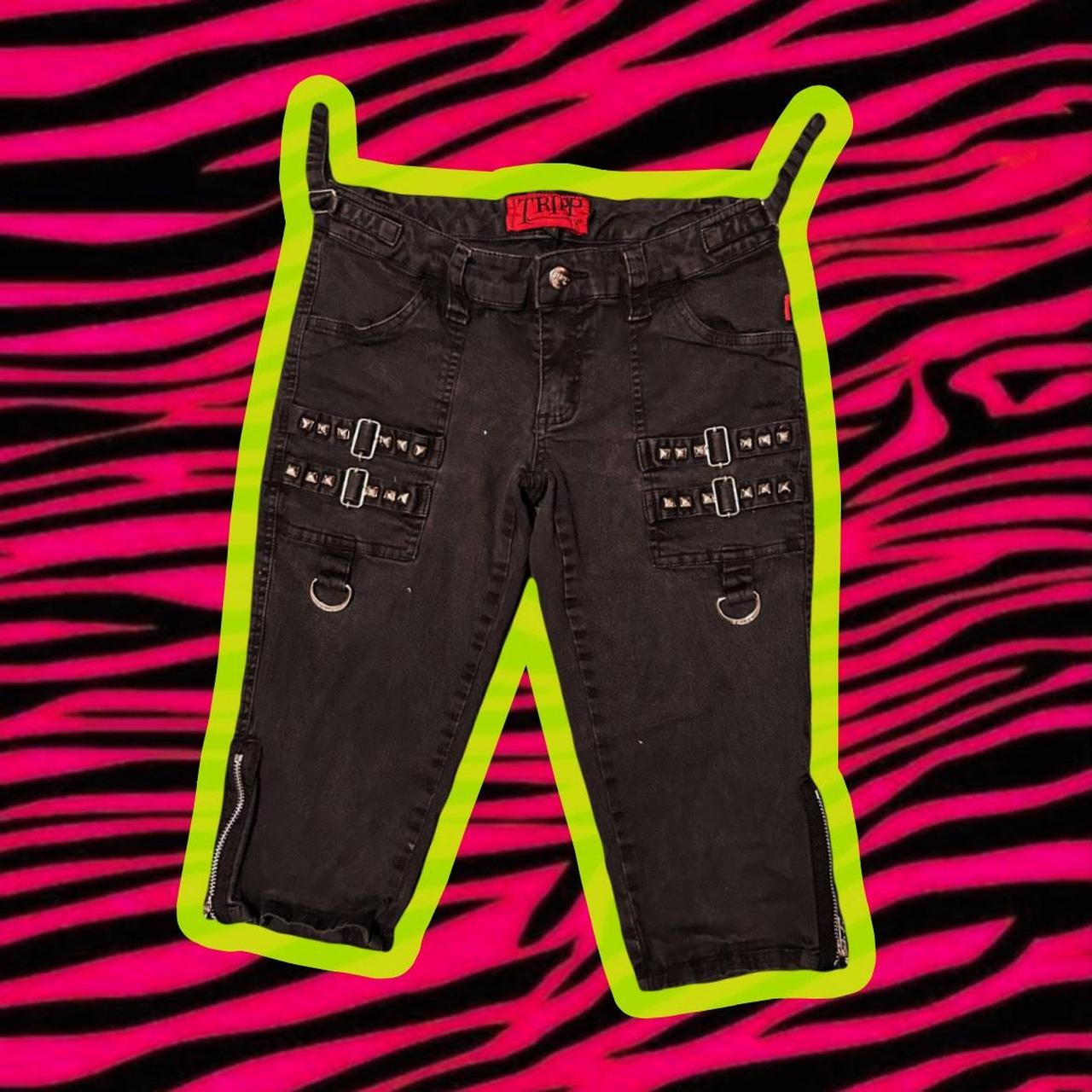 TRIPP NYC Gothic Jorts Mallgoth • size 9 - Tripp... - Depop