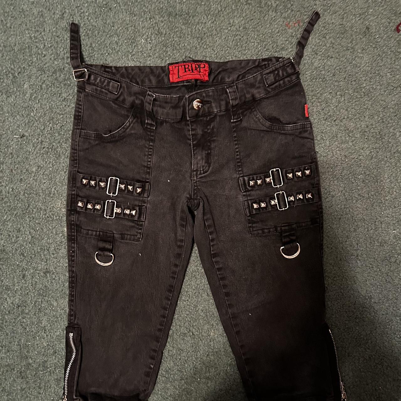 TRIPP NYC Gothic Jorts Mallgoth • size 9 - Tripp... - Depop