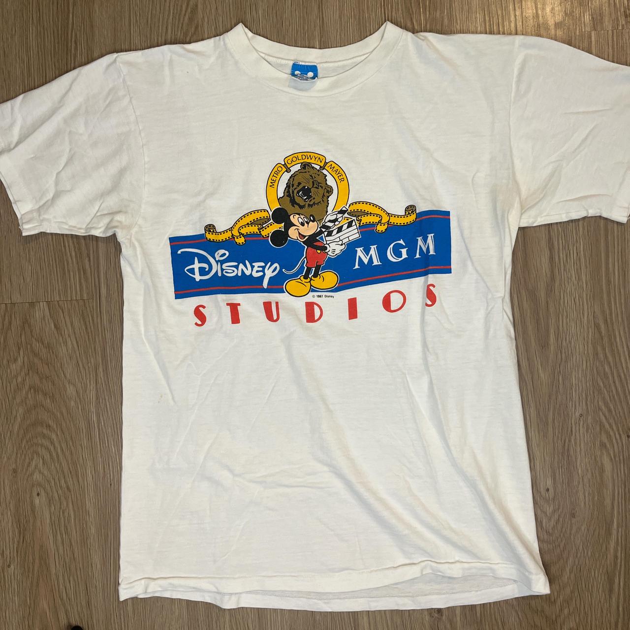 Vintage 80s Disney MGM Studios Mickey Mouse 1987... | Depop