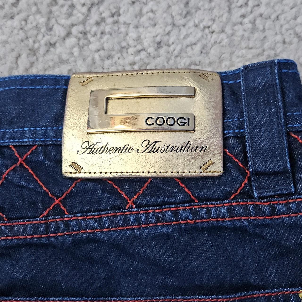 Baggy 90's Jnco Style Coogi Tiger Embroidery jeans!... - Depop