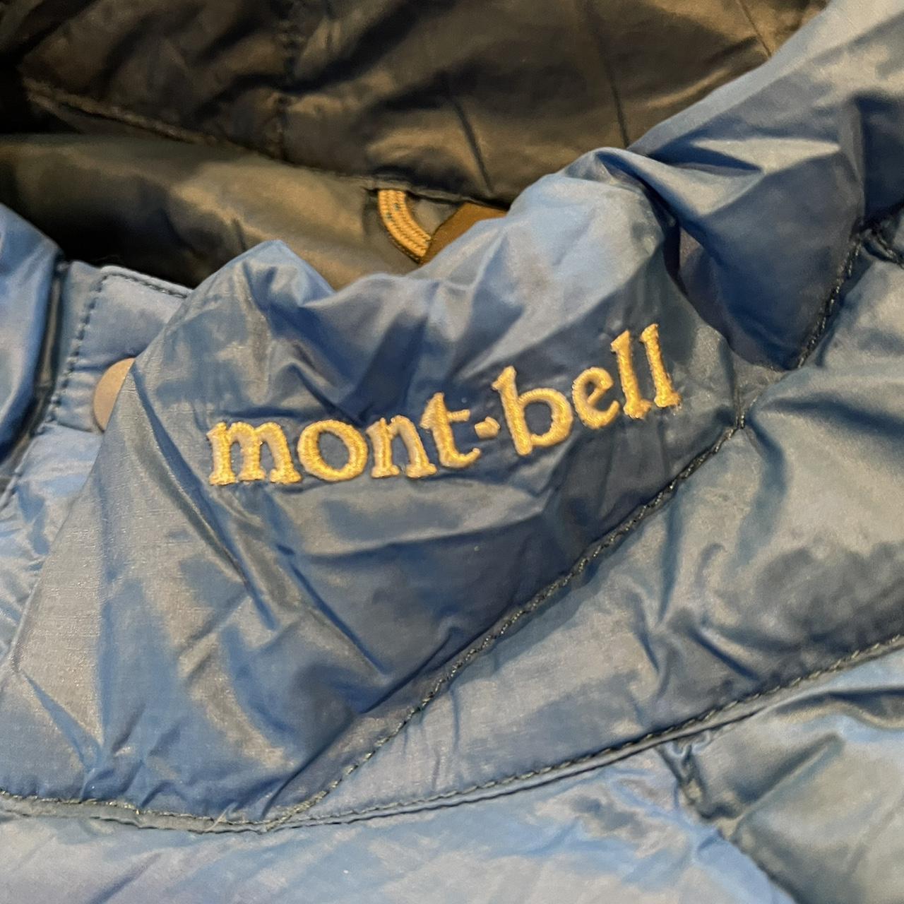 Blue Montbell Puffer Jacket Montbell puffer inner... - Depop