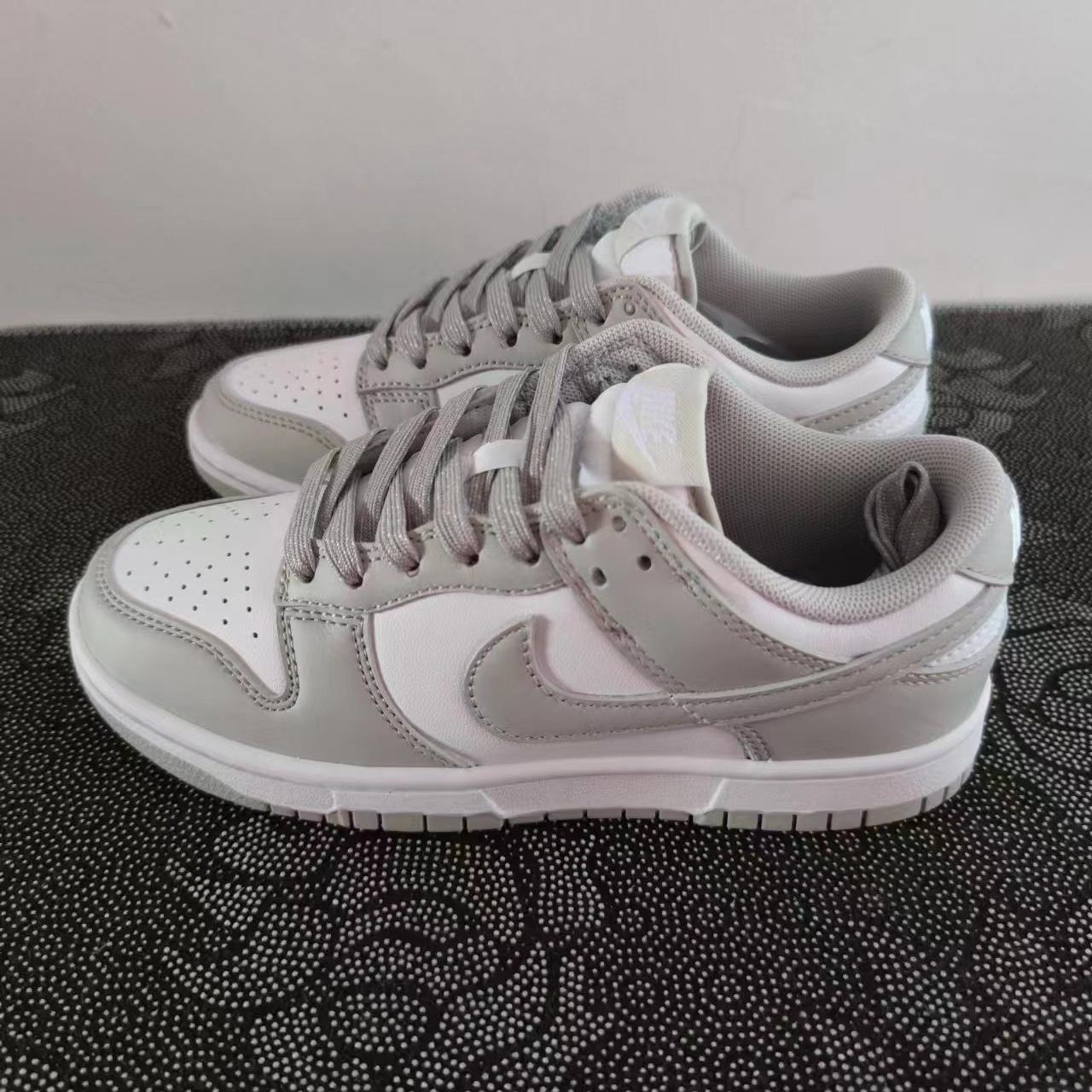 Women's Nike Dunk Low Grey Fog Size Women's 9 =... - Depop