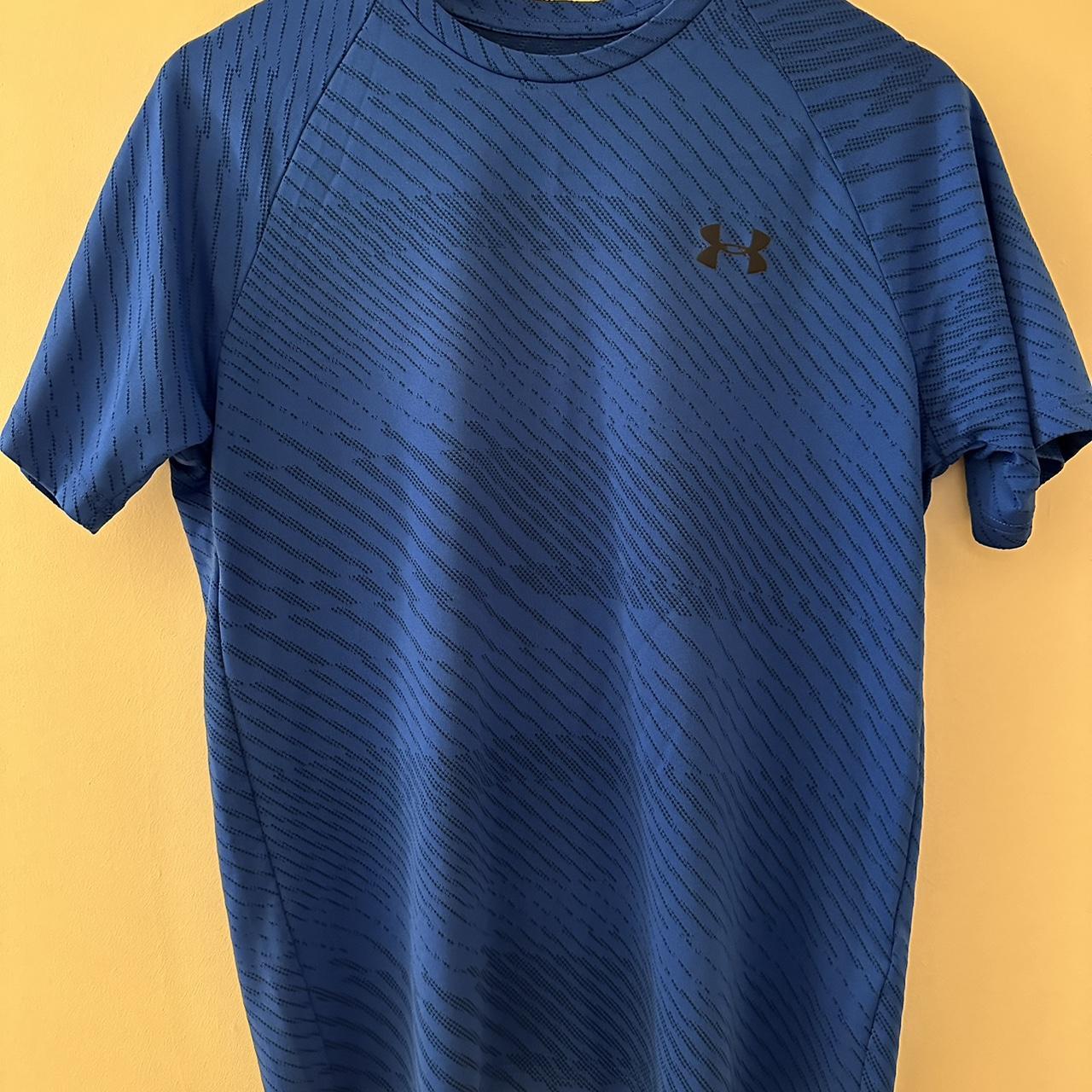 Blue Under Armour T Shirt Size S Depop