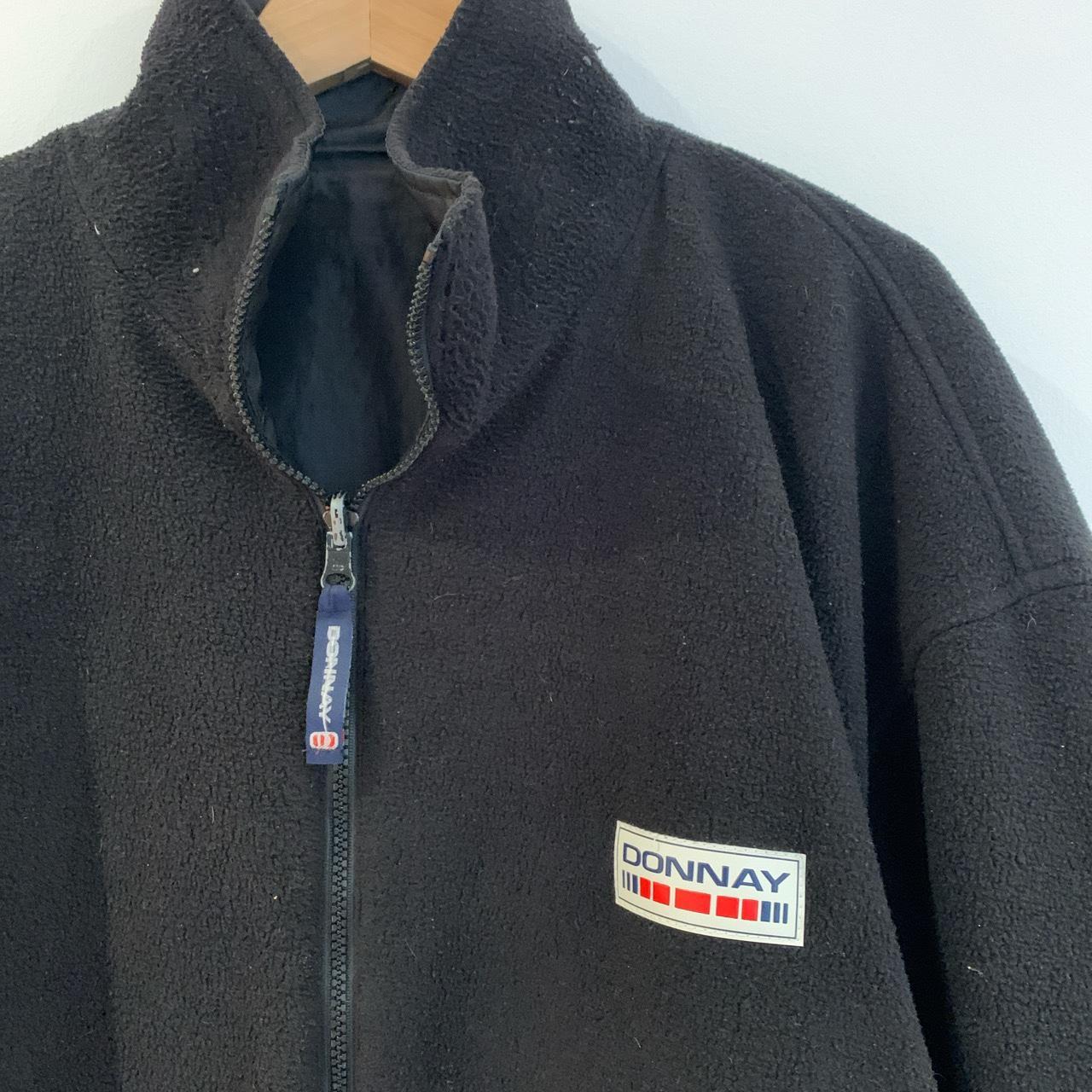 Reversible Black Sports Jacket / Coat Donnay... - Depop