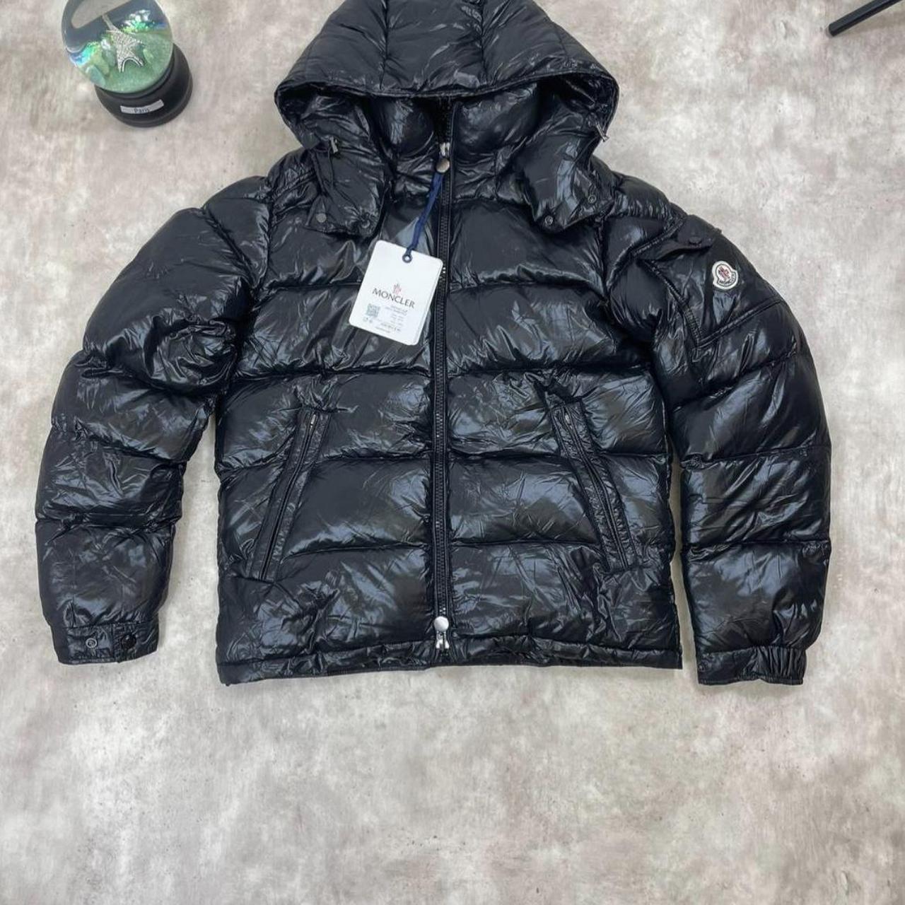 Moncler Maya Coat Basically New Open To Offers... - Depop