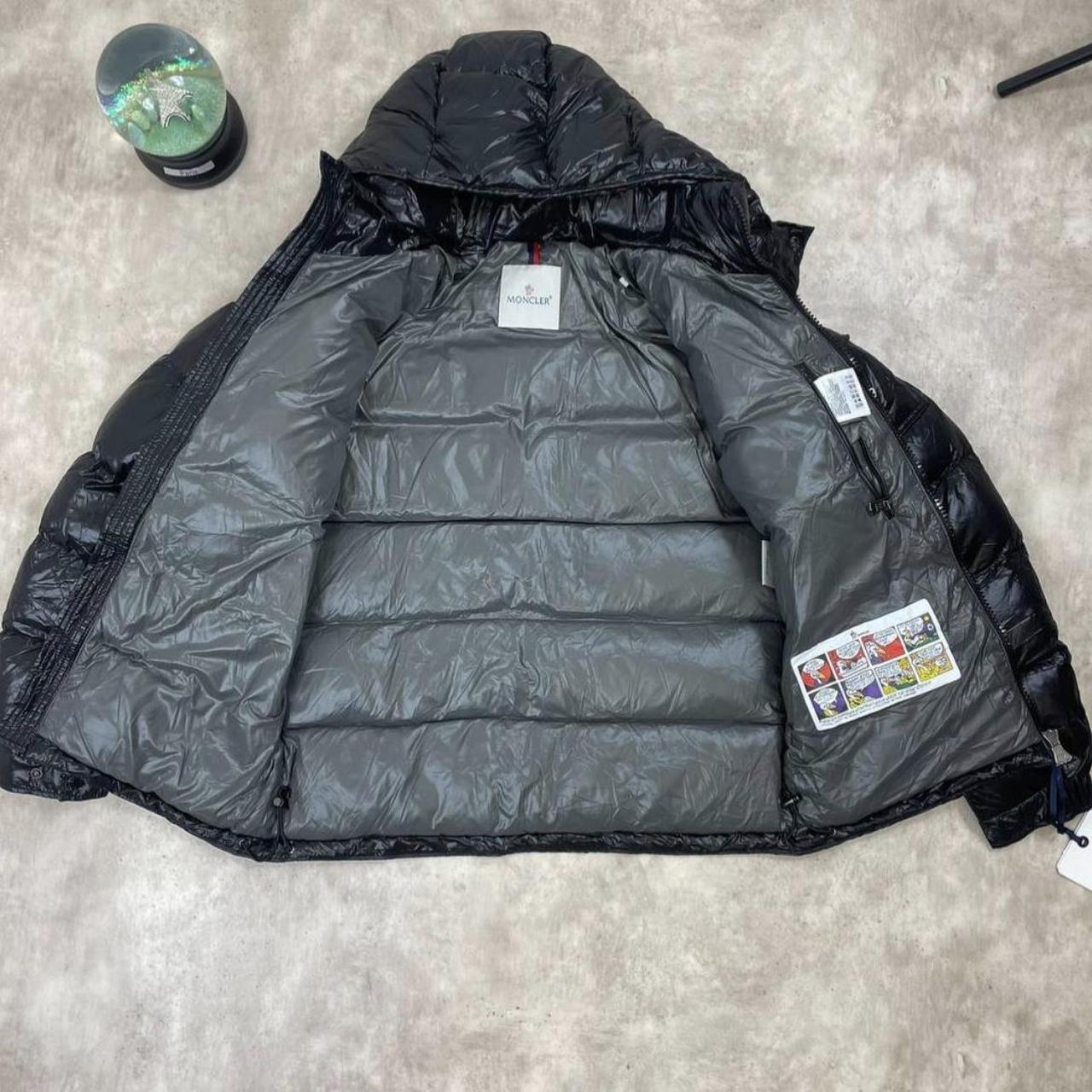 Moncler Maya Coat Basically New Open To Offers... - Depop