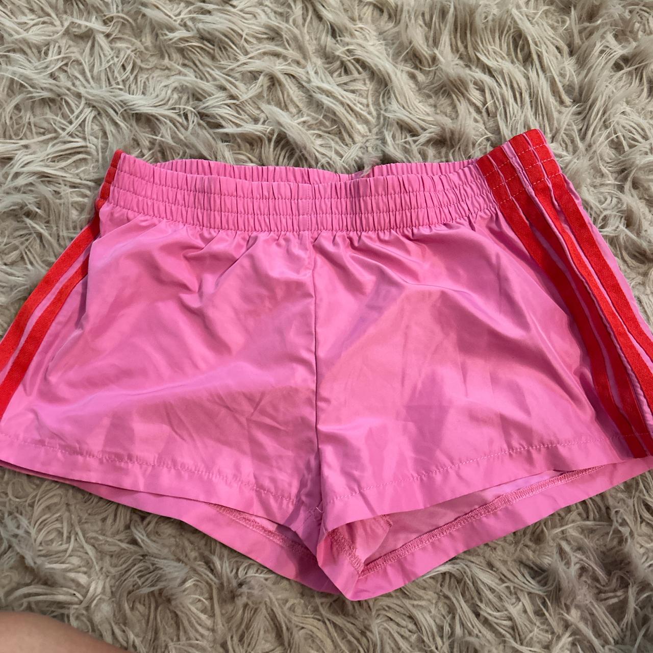 Pink and red edikted shorts. Never worn | Depop