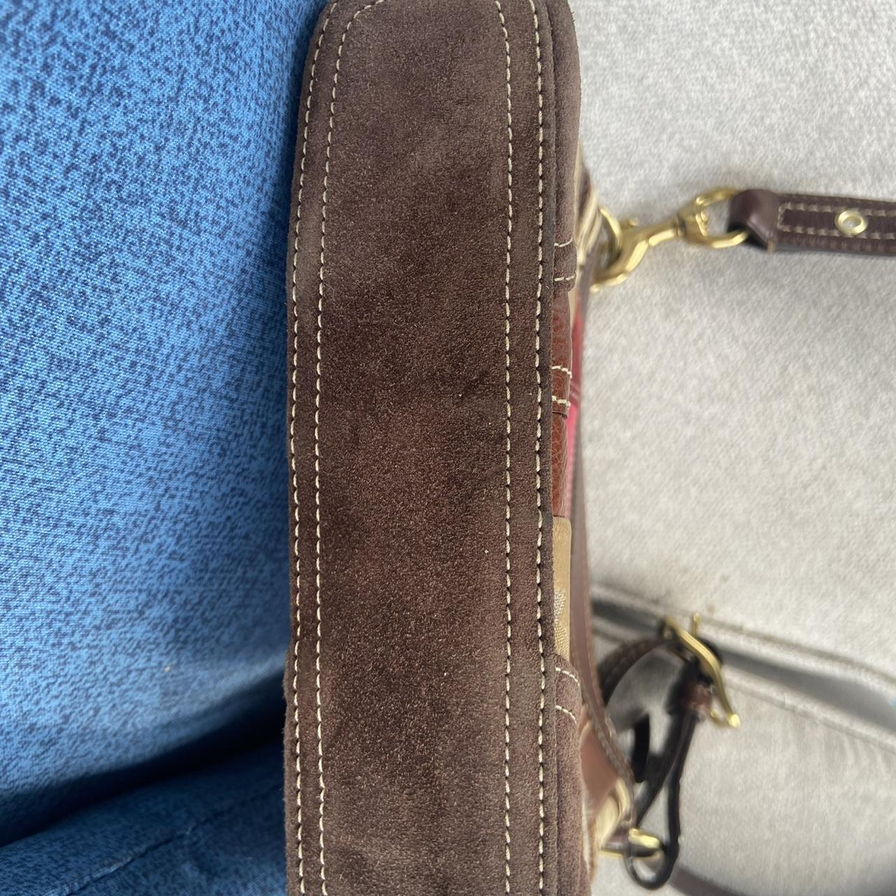 Vintage Coach Limited Edition Holiday. Patchwork... | Depop