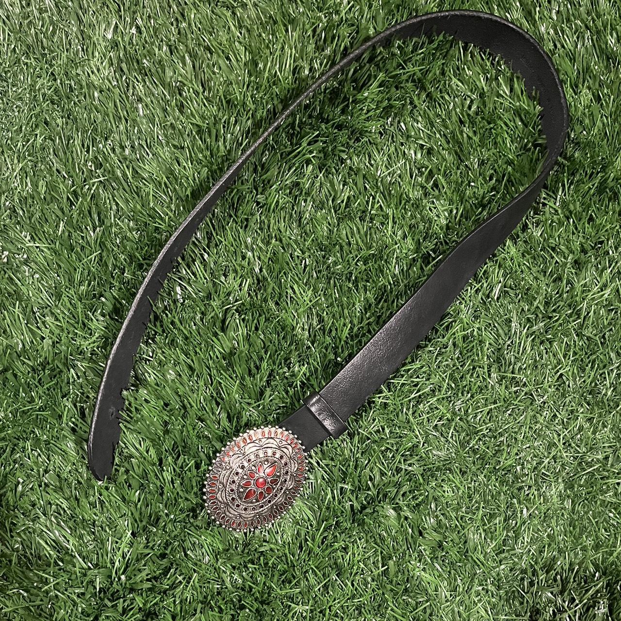 Awesome vintage red ruby belt Flawless condition... - Depop