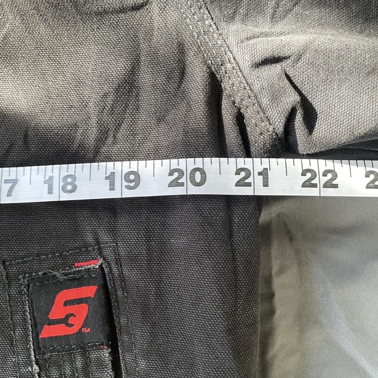 Snap-on work jacket. Black. Size small. Good cropped... - Depop