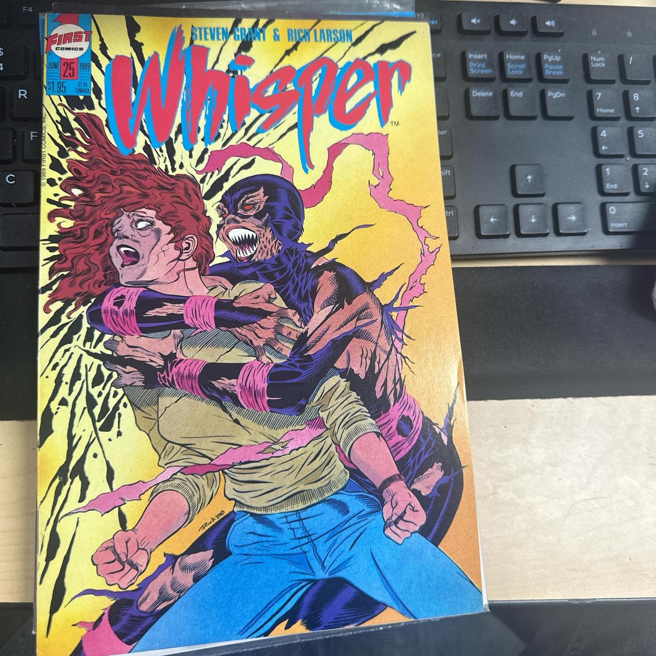 1988 Whisper comic book issue #25 comics #retroreads - Depop