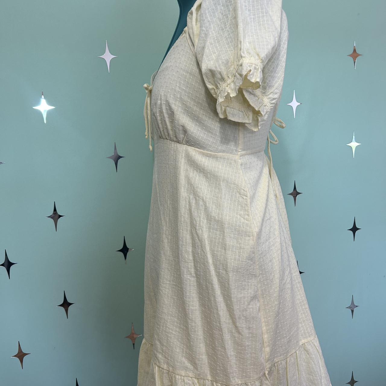 Wild Fable Women's Yellow Dress | Depop