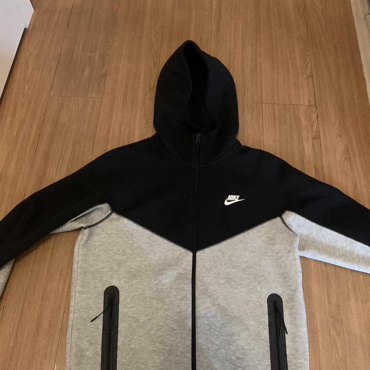 Brand new New season tech fleece Black and grey... - Depop