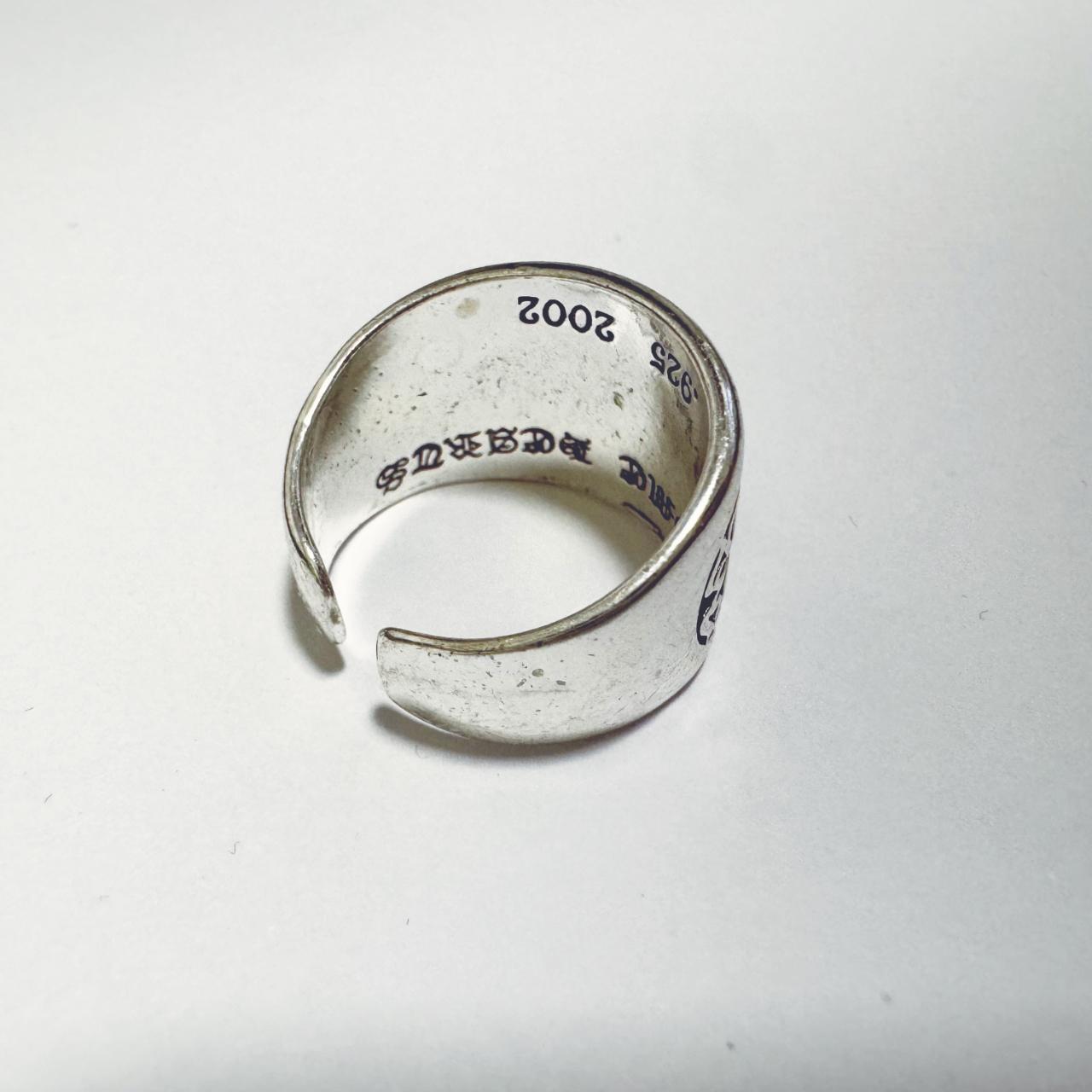 Silver Luck Symbol Ring This can fit any finger... - Depop