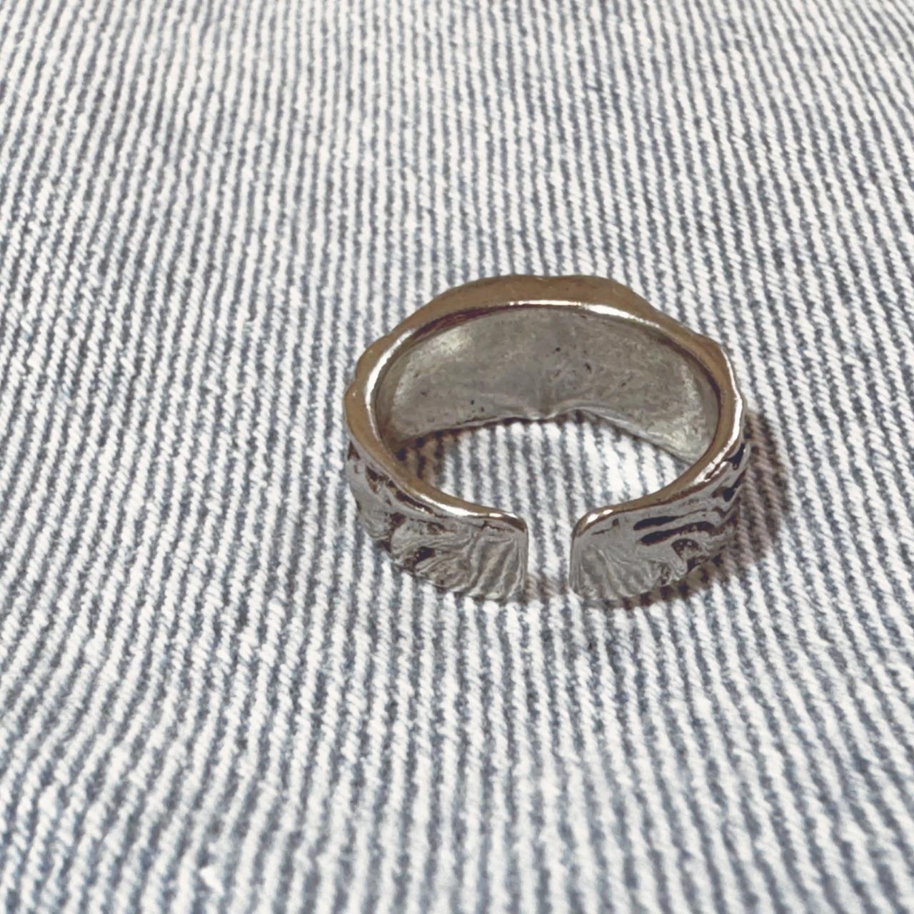 Silver Luck Symbol Ring This can fit any finger... - Depop