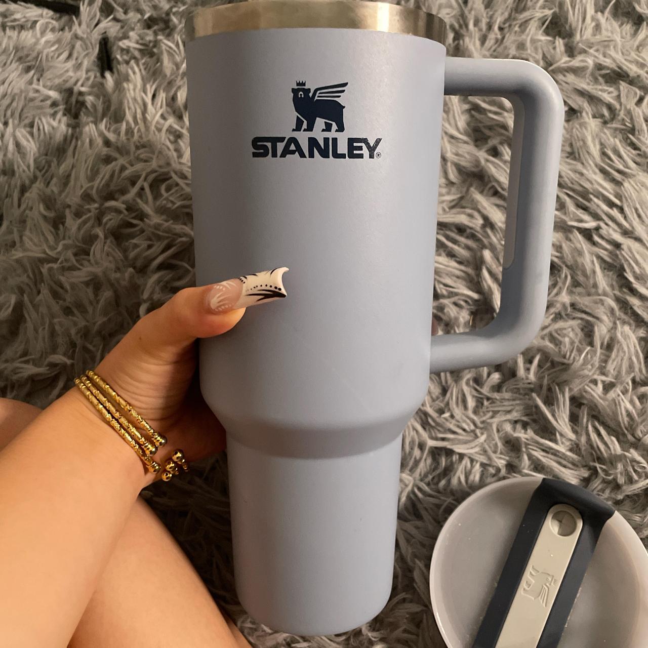 Lightly used Stanley without a straw - Depop