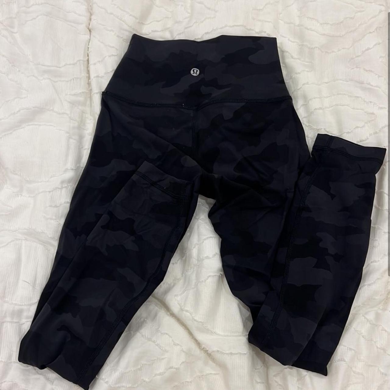 lululemon align camo leggings. size 2 so flaws.... - Depop
