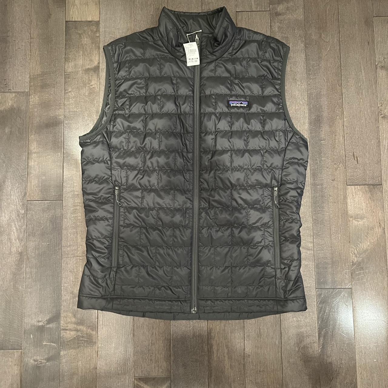 Men’s Patagonia forged gray nano puff vest - Depop