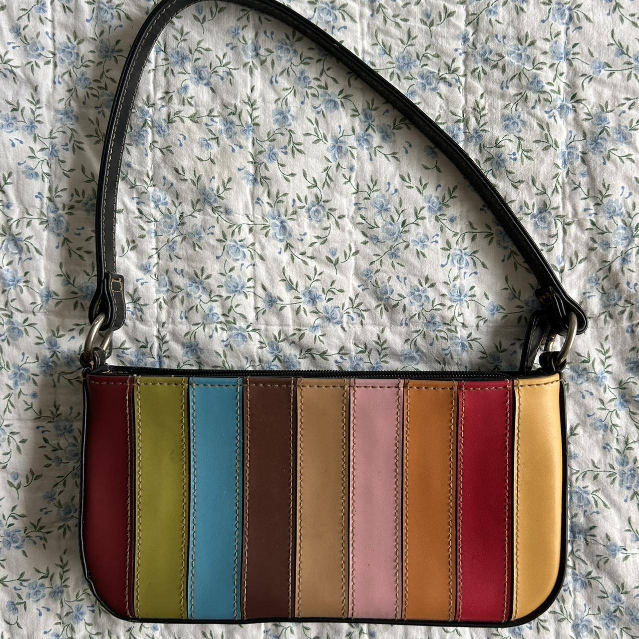 Perfect !! Vintage leather mini handbag. Perfect for... - Depop