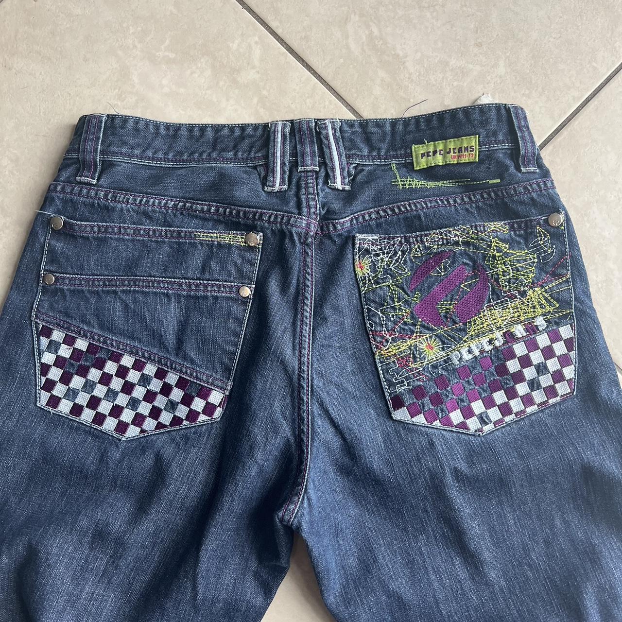 Really cool Pepe London jeans, awesome pair of baggy... - Depop