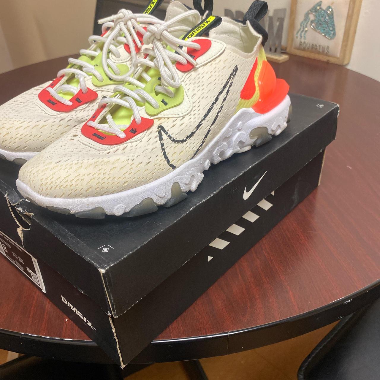 Nike DMS React Vision trainers #NikeTrainers woman... - Depop