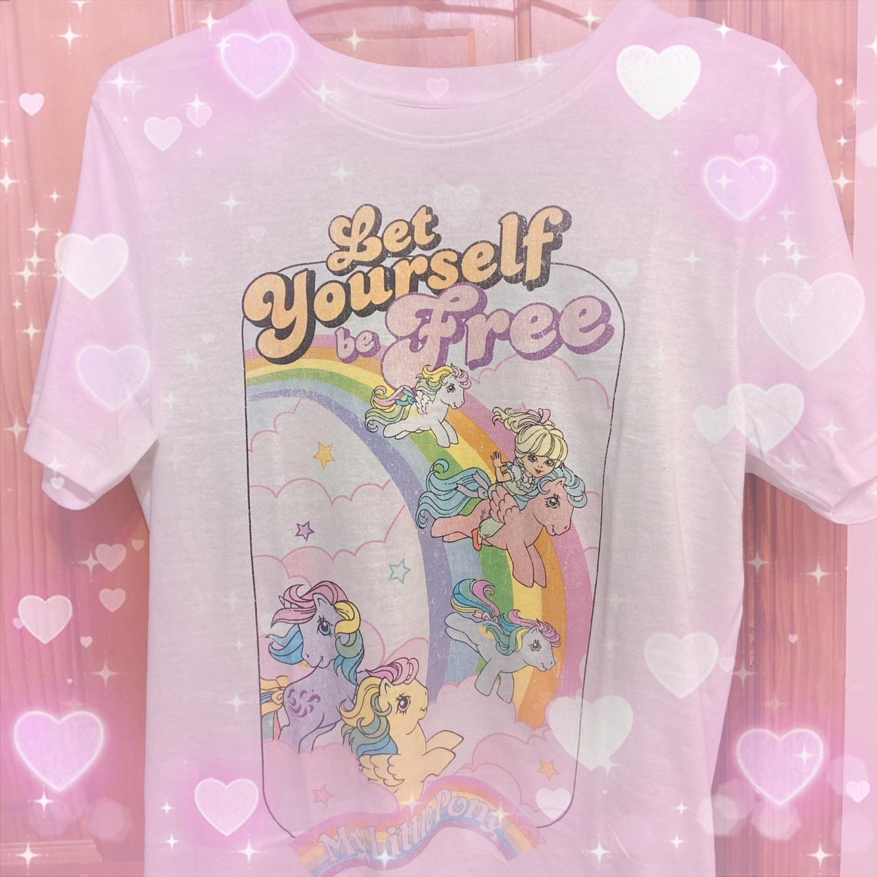 Adorable rainbow My Little Pony t shirt. Only worn... - Depop